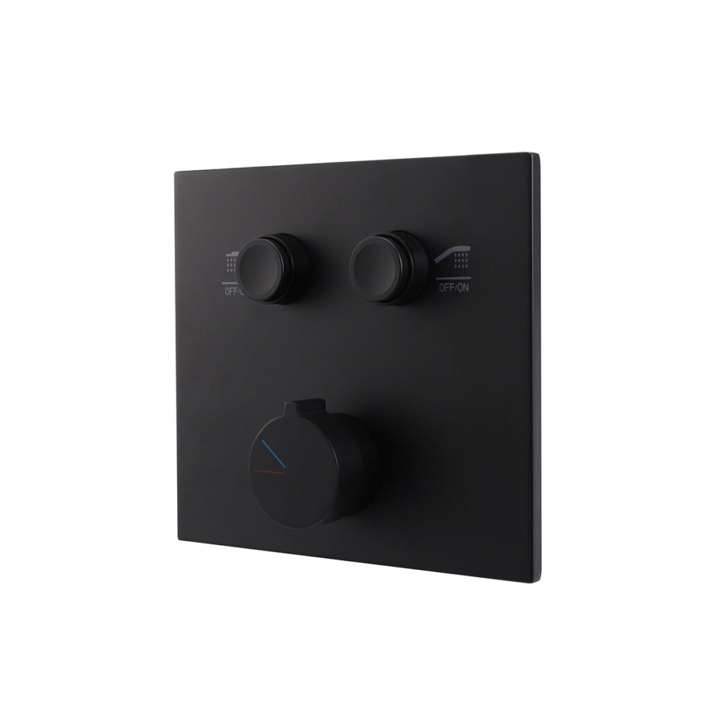 Встраиваемый смеситель для душа VSCV-421MB двухфункциональный, черный | Vincea - Сайт поставщика ...