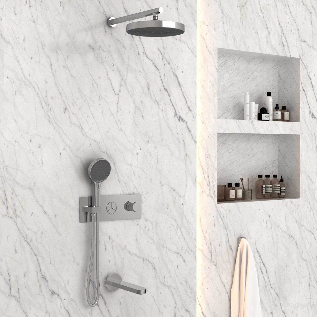 Душевой комплект Inspire VSFW-432TI3 встраиваемый, трехрежимный ...